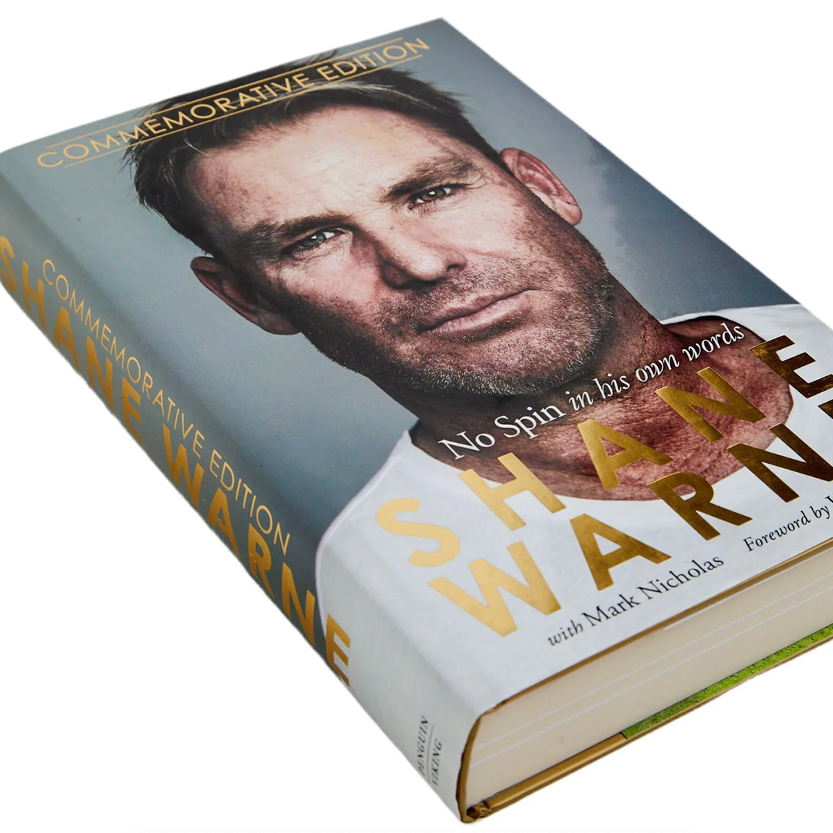 No Spin - by Shane Warne - Limited Edition Commemorative Hardcover